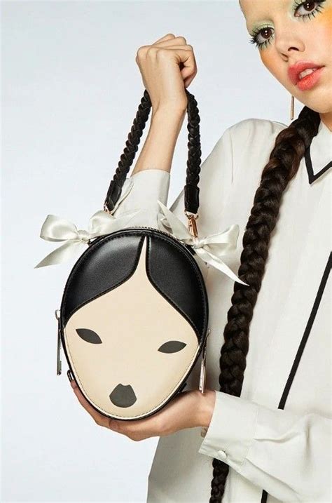 Pidgin Doll Head Bag Fancy Bags Fashion Bags Leather Bags Handmade