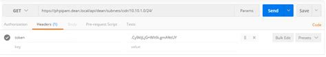 Creating New Address In A Subnet Using Php IPAM REST API Deans Blog