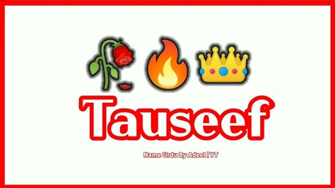 Tauseef Name Signature Style | Tauseef Name Status | Tauseef Name ...