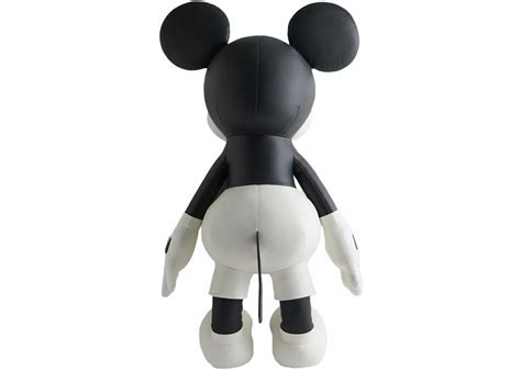 Kith X Disney Mickey And Friends Leather Mickey Plush Black Fw23 Us