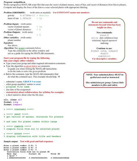 program assign04b m write a program a matlab script