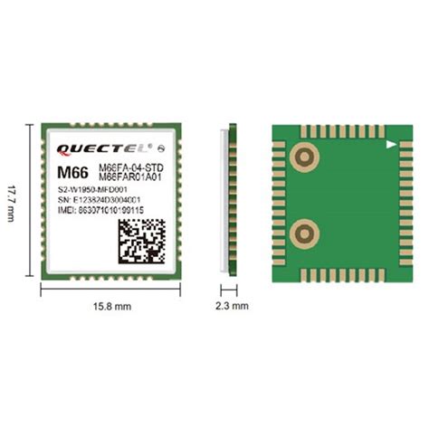 Quectel L86 Gps Glonass Module Gnss With Patch Antenna Evelta