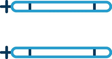 Sticks Line Blue Two Color Icon 44127445 Vector Art At Vecteezy