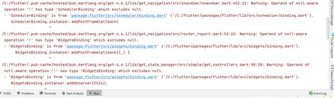 widget flutter 3 warning operand of null aware operation has