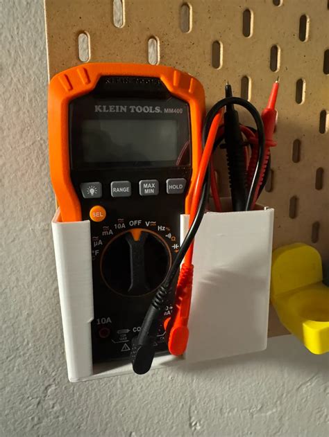Klein Tools Mm400 Multimeter Holder For Skadis By Ichisaur Makerworld