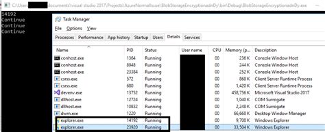 C Process Start Azure File Share Stack Overflow