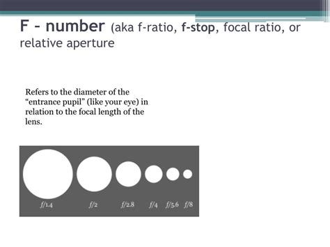 PPT Aperture PowerPoint Presentation Free Download ID 2622743