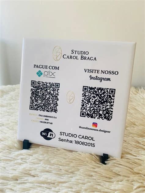Azulejo Personalizado Qr Code