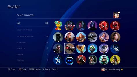 Sony Adds A Bunch Of New Avatars To Psn For Free Including Spider Man