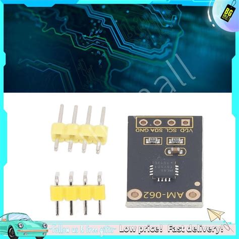 Haijiemall Temperature Sensor Module High Accuracy I2c Interface Temp Development Board Easy