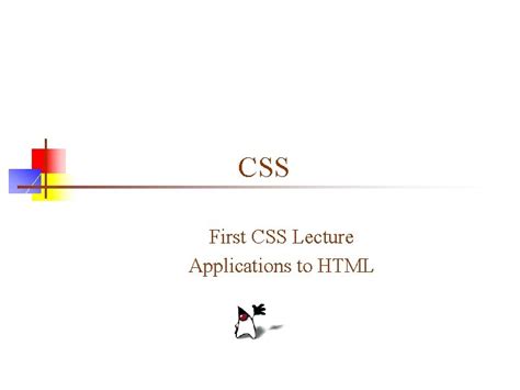 css first css lecture applications to html the