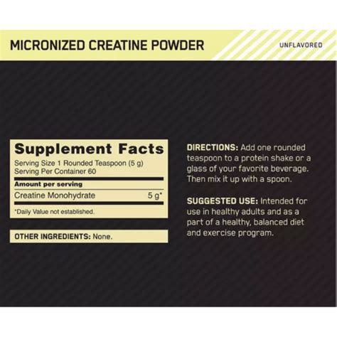 Enhance Your Results With Optimum Nutrition Creatine G