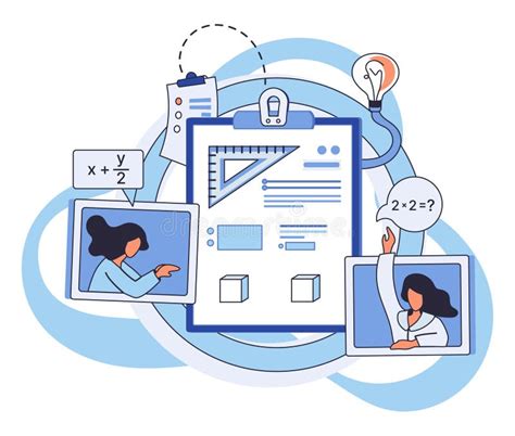 Mathematics Learning Art Calculation In Math Is Journey Toward Mastering Language Numbers Stock