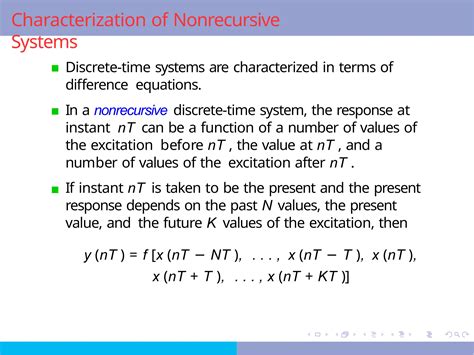 Dsp Implementation Of Discrete Time System Ppt
