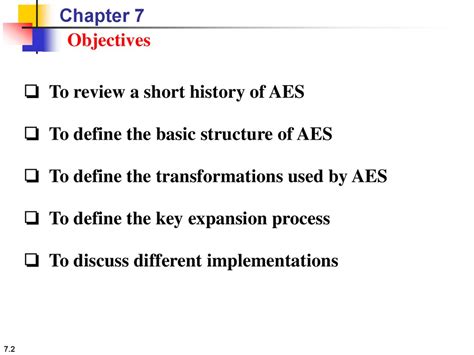 Advanced Encryption Standard Online Presentation