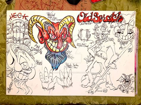 Old Scratch Character Sheet By Anthonyandgina101093 On Deviantart