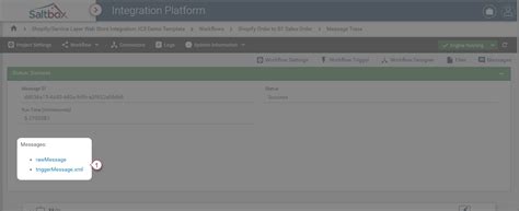 download message directly from a message trace · saltbox help