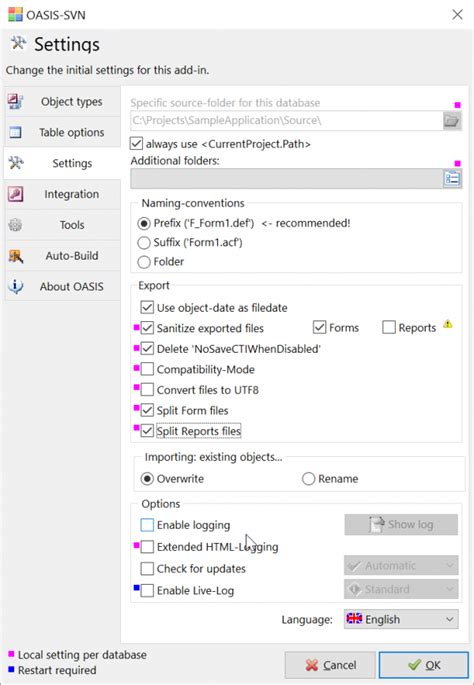 Oasis Svn For Access Source Code Control Access Experts