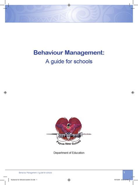 Behaviour Management A Guide From Schools V6 Pdf Teachers Classroom