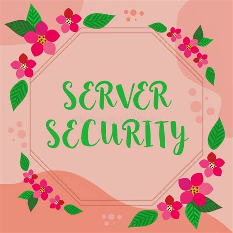 Conceptual Caption Server Security Business Showcase Web Server That