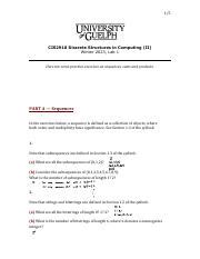 CIS Discrete Structures In Computing Lab Sequences Sums Course Hero