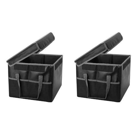 2x Fireproof File Storage Boxfireproof Storage File Cabinet With Lock