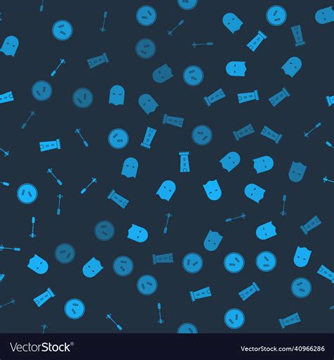 Set Round Wooden Shield Executioner Mask Castle Vector Image