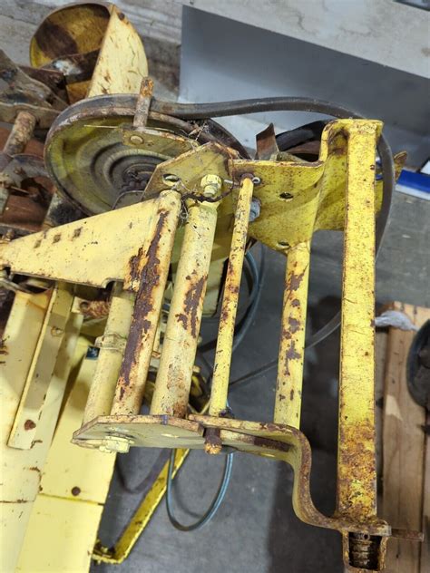 John Deere Model E070 Rear Tiller Attachment John Deere 208 216 39