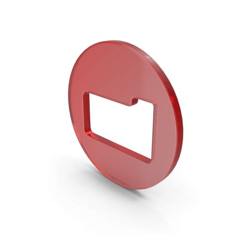 Glass Folder Icon 3d Incl Pictogram And Folder Icon Envato