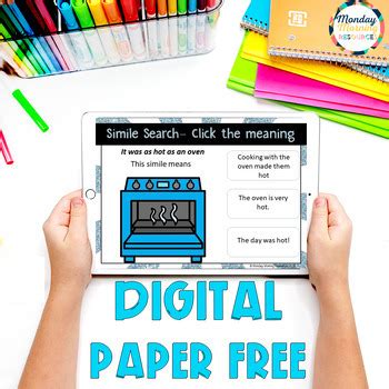 Figurative Language BUNDLE Idiom Simile Hyperbole Google Slides