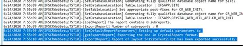 Error Trying To Open Crystal Web Report In Ifs Cws Ifs Community