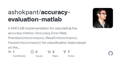 GitHub Ashokpant Accuracy Evaluation Matlab A MATLAB Implementation For Calculating The