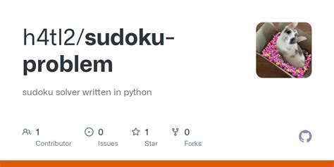 GitHub H Tl Sudoku Problem Sudoku Solver Written In Python