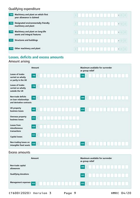 Form Ct600 2020 Fill Out Sign Online And Download Printable Pdf