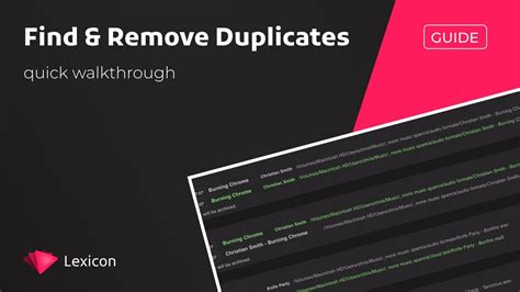 Find And Remove Duplicates From Your Dj Library Without Breaking Your