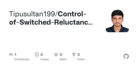 Github Tipusultan199 Control Of Switched Reluctance Motor Generator
