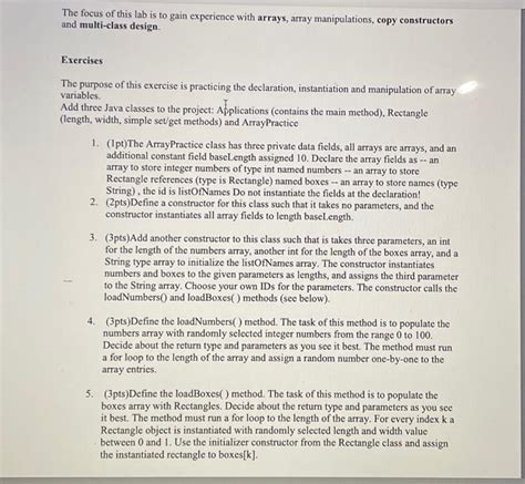 Solved The Focus Of This Lab Is To Gain Experience With