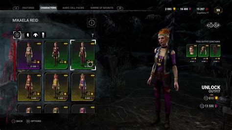 Quick Showcase Of New Mikaela Reid Outfits Dbd Youtube