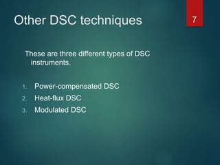 Presentation On DSC Differential Scanning Calorimetry PPT