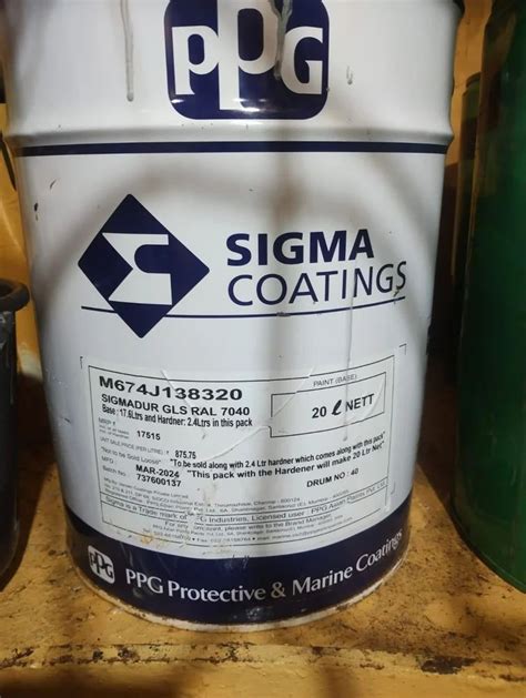 Authorized Distributor Of Ppg Sigma Marine Paint 20l At ₹ 300litre In