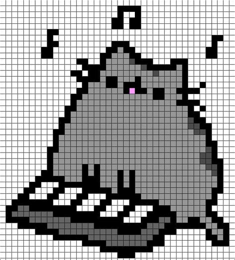 Как нарисовать кошку по клеточкам