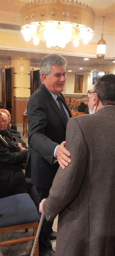 عبد الحكيم عبد الناصر ومصطفى بكري يؤديان واجب العزاء في سامي شرف