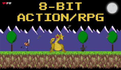 8 Bit Actionrpg Gamedev Market