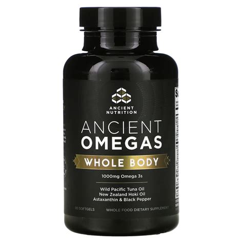 Ancient Nutrition Ancient Omega Whole Body 90 Capsules Hilife