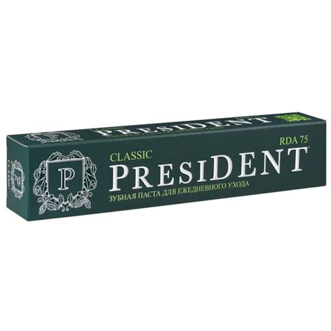 Зубная паста President Profi Classic 100 мл в аптеках Брянска | Мегаптека