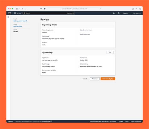 Deploy A Next Js App To AWS With Amplify Hosting Front End Web Mobile