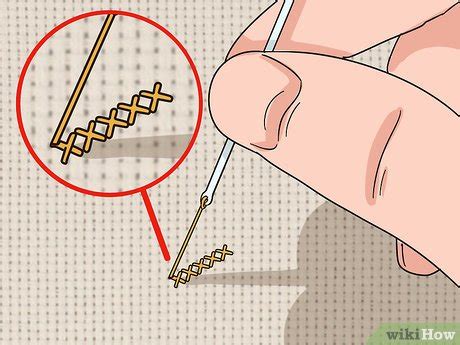 How To Cross Stitch With Pictures WikiHow