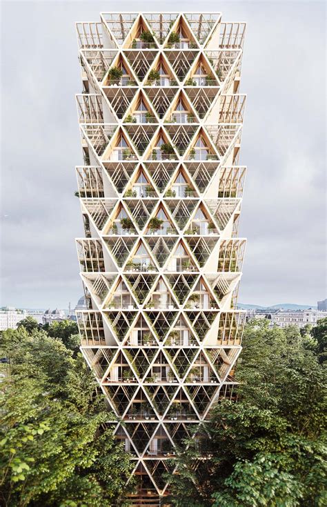 Modular Triangular Modules Form Prechts Farmhouse That Connects