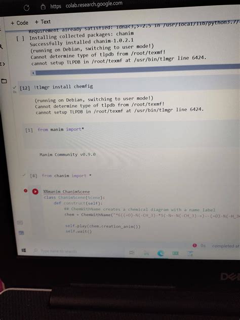 Python Latex Chemfig Library Is Not Getting Installed Stack Overflow