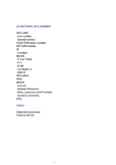 Solution Minimum Of Two Numbers Factorial Number Cursor Programs In